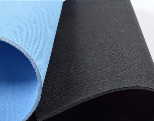 Soft Blue SCR Rubber Scuba Jersey Fabric / Neoprene Jersey Fabric
