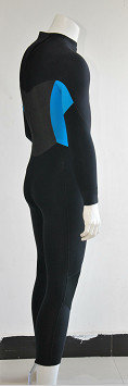 Mens Full Body Neoprene Suit Surf With Mesh Skin trim chest and back
