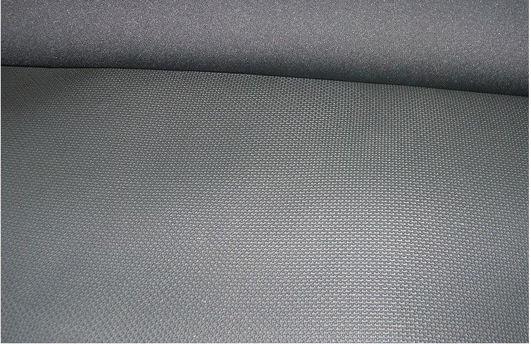 Black Mesh Skin Neoprene Wear Resistant Rubber , Shark Skin Suit
