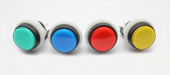 USD0.69---Round Illuminated Push Button(include LED lamp and Microswich)