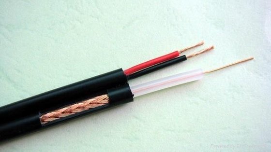 24 × 0.20mm CCA Power Siamese CCTV Coaxial Cable 75 Ohms for Digital Video