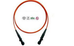 Corde de correction optique de fibre multi de mode de noyau de MTRJ pour le système de communication