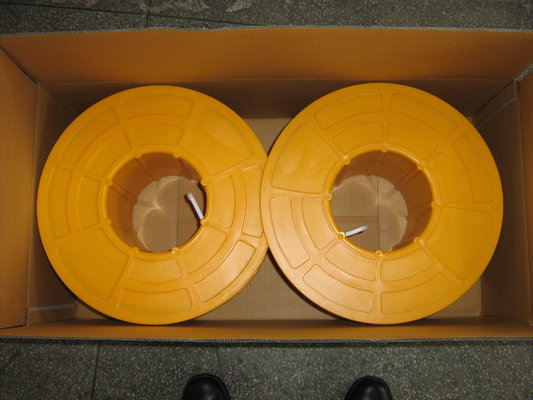 CATV RG6 coaxial conjuguent veste de PVC de câble conducteur intérieur d'en cuivre visuel de câble de 75 ohms