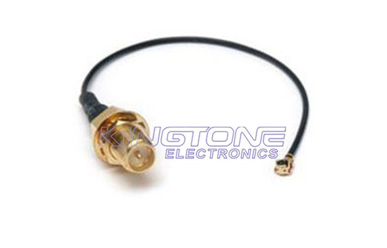 Le conducteur de cuivre coaxial de liaison du × 0.17mm du câble 7 de RG 174 avec 95% a étamé le tressage de cuivre