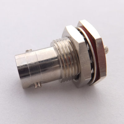 Cuir embouti de connecteur masculin de BNC/type de soudure connecteur de 50/75 OHM pour le câble RG178/316/174 coaxial de liaison