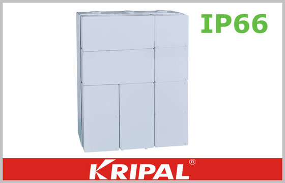 Boîtes de jonction résistantes UV des clôtures IP66 de boîte de jonction de PVC pour l'allumage