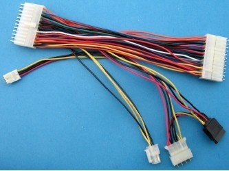 20 JR de Mini-Ajustement de Molex d'Assemblée de harnais de câble de voiture d'A.W.G./connecteur de SATA/ampère
