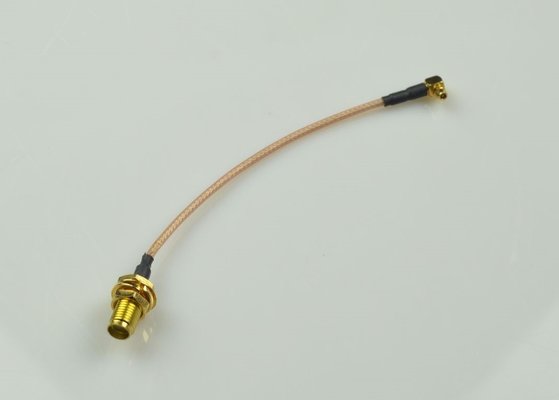 Femelle de SMA MMCX au cable connecteur coaxial de câble équipé du mâle rf