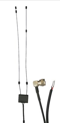 Le type noir de F antenne de tuner de la voiture TV du connecteur masculin DVB-T avec le signal magnifient
