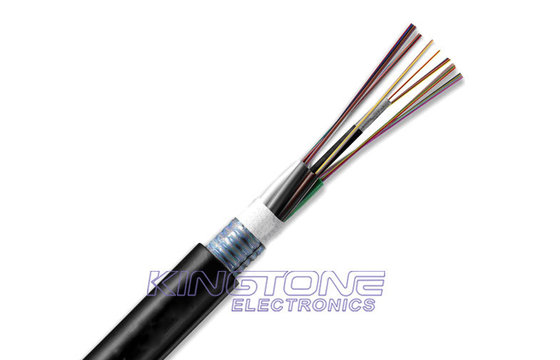 Câble optique blindé de réseau de fibre de 36 noyaux