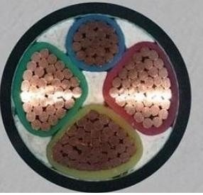 PE ignifuge blindé de câble de XLPE isolé pour d'intérieur, utilisation de tunnel
