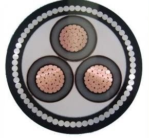 XLPE a isolé le cable électrique résistant au feu et ignifuge 3.6KV/6KV