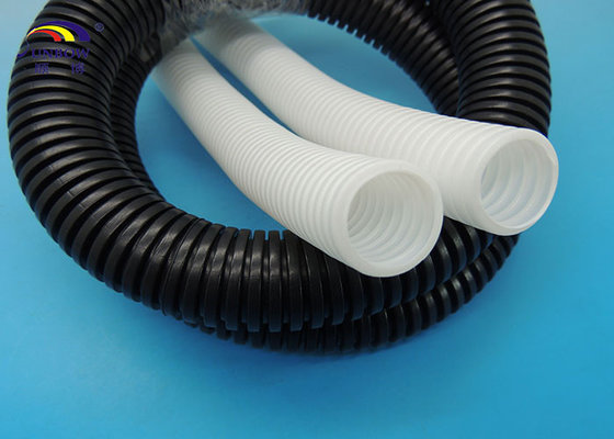 Tube électrique ondulé flexible de conduit de PA de PE ondulé ignifuge de tuyaux de la série complète pp