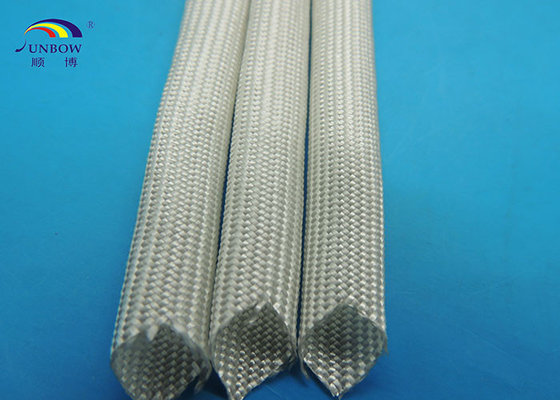 fibre de verre à hautes températures tressée de fibre de verre de Non-alcali gainant pour la protection de câble d'isolation