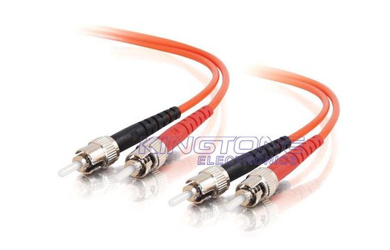 St optique de corde de correction de fibre duplex à St 50/125 à plusieurs modes de fonctionnement