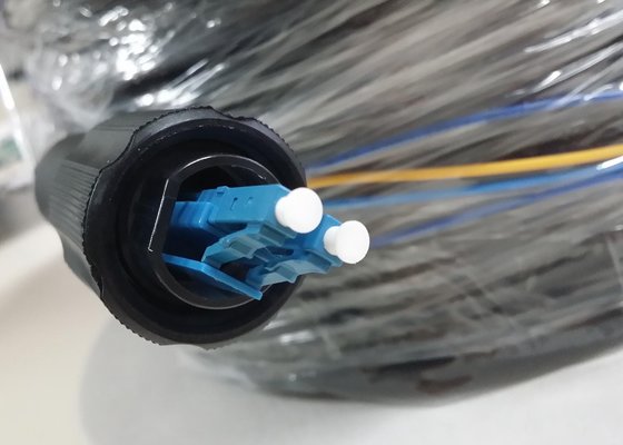 Mode unitaire/corde de correction optique à plusieurs modes de fonctionnement de fibre de PDLC avec le câble extérieur imperméable