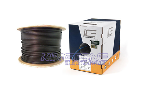 Le schéma d'UTP CAT5E 8 câble pour la veste de PE de l'appareil-photo 24AWG d'IP AVANT JÉSUS CHRIST pour l'usage extérieur