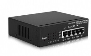 Puissance de 5 ports RJ45 au-dessus du commutateur de réseau d'adaptateur d'Ethernet à plusieurs modes de fonctionnement
