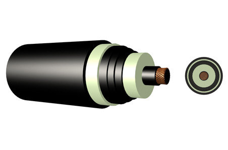 110~220KV câble à haute tension isolé par XLPE de l'ALUMINIUM CONDUTOR