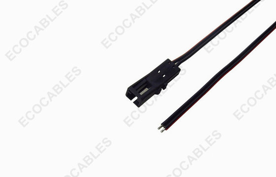 Basse tension de L813-2P LED de harnais noir de fil pour l'entrée d'illumination
