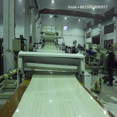 PVC stone plastic decorative board production line