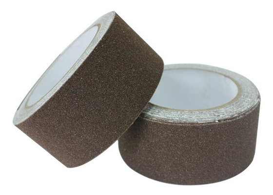 Indoor Outdoor Safety Self Adhesive Non Slip Tape , High Traction Non Skid Tape