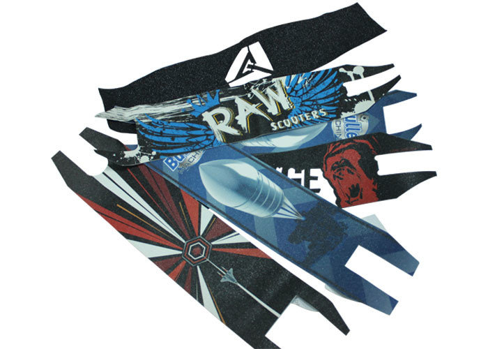 Outdoor Sports Skateboard Non Skid Tape , Safety Awesome Skateboard Grip Tape