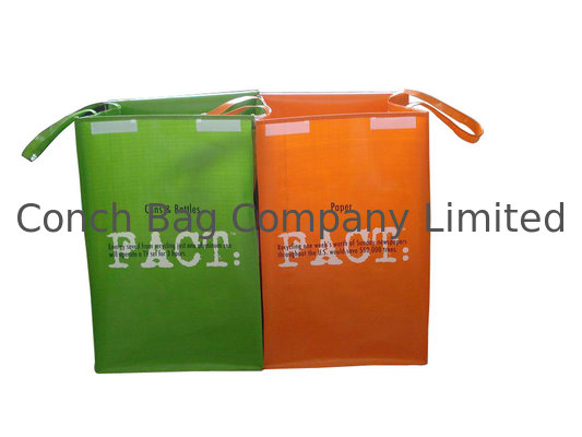 Colorful 140gsm Garbage PP Woven Bag with Laminated Printing