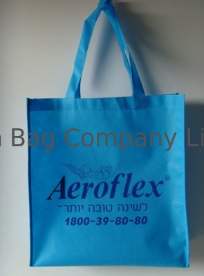 Red Non Woven Shopping Bag for Store , Grey Non Woven Cloth Bag