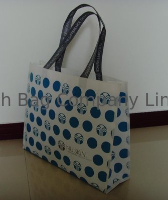 ECO Green PP Non Woven Bags , Ultrasonic Non-Woven Bag for Promotion