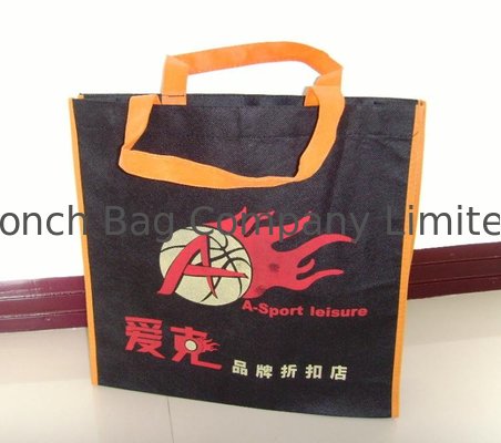 ECO Green PP Non Woven Bags , Ultrasonic Non-Woven Bag for Promotion