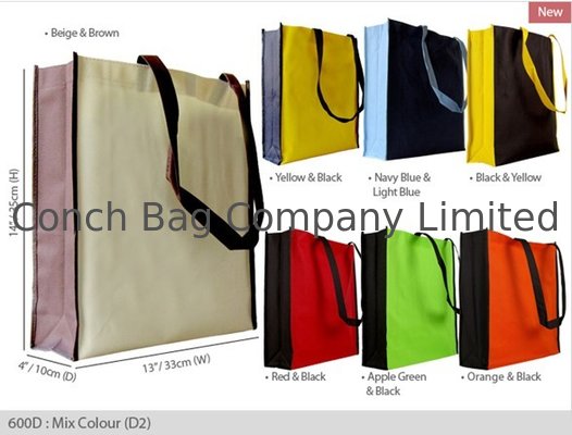 Purple Non Woven Shopping Bag For Advertisment / Promotion Bag  Tote Bag