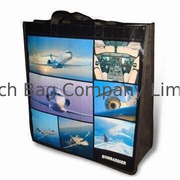 Big PP Woven Bag  Laminated Woven Bag  Colorful Tote Bag For Promotion