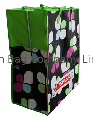 Foldable PP Woven Shopping Bags Full Color Printing