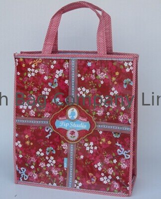 Eco friendly Biodegradable Plastic Non Woven Carrier Bags For Shopping