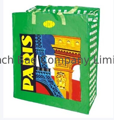 4 color printing PP Non Woven Shopping Bag + OPP lamination , 110gsm 38 x 32 x 10cm 