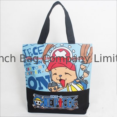 ODM various cartoon pattern cloth shopping bag with Shoulder straps for Specialist packers