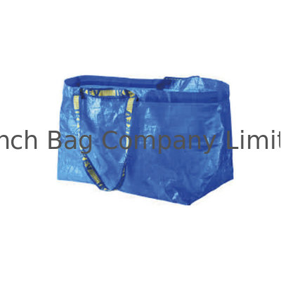 Eco IKEA PP Woven Shopping Bags with Glossy Lamination for Storage
