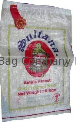 Bopp Laminated Transparent PP Woven Animal Feed Sack Bag , 50 kg bag of rice