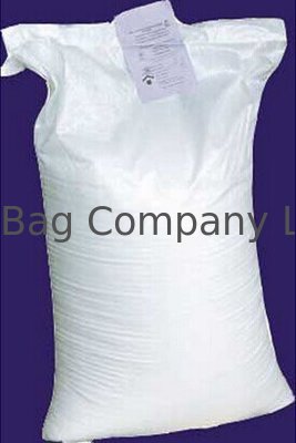 Food Grade Plastic White Sugar Bag 50kg , Woven PP Sacks For Packaging