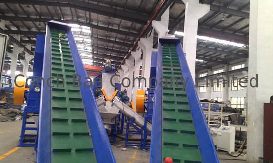 pp woven bag recycling line/PP PE film or bag recycling washing line cleaning