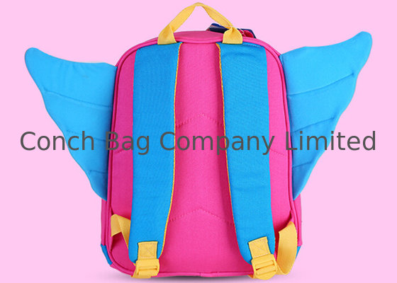 Ultra light weight colorful Children School Bags preschool backpacks with two way zipper