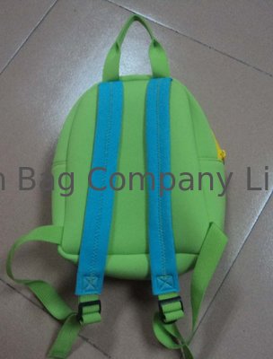 wholesale export  korean neoprene kids school backpack, doubled adjustable shoulder strap