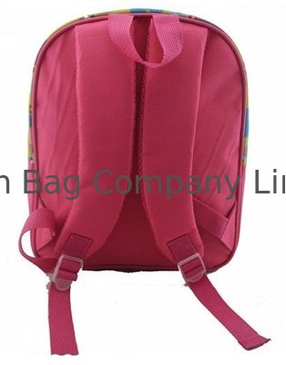 Embroider 600D Kids School Backpacks , Colored Children School Bag