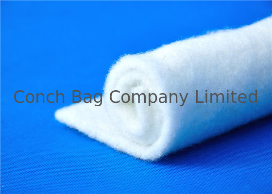 OEM 3mm Thick White High Temp Felt Fabric for Prayer , Toilet , Car