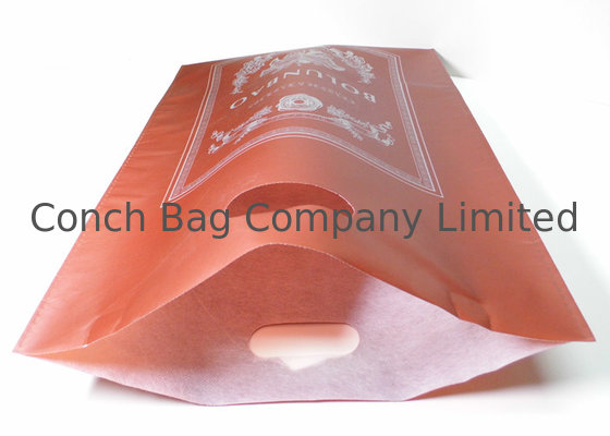 Non-woven Custom Printed Shopping Bags With Handle For Garment