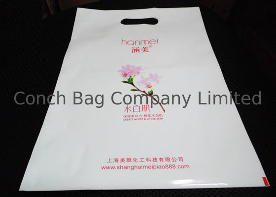 Double Layer OPP / PE Custom Printed Shopping Bags For Cosmetic