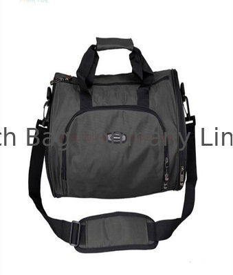 middle size Eco - friendly camping Nylon shoulder Bag Red for travel agency
