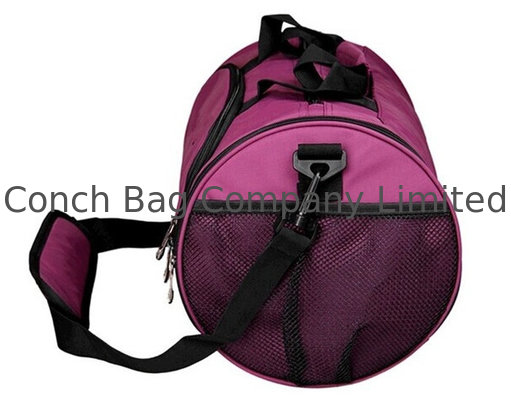 Casual Waterproof Nylon Duffel Bags Pink Sports Travel Bags for Women