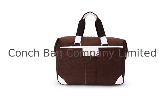 Dirty - resistance portable brown cloth travel single shoulder bags for sports